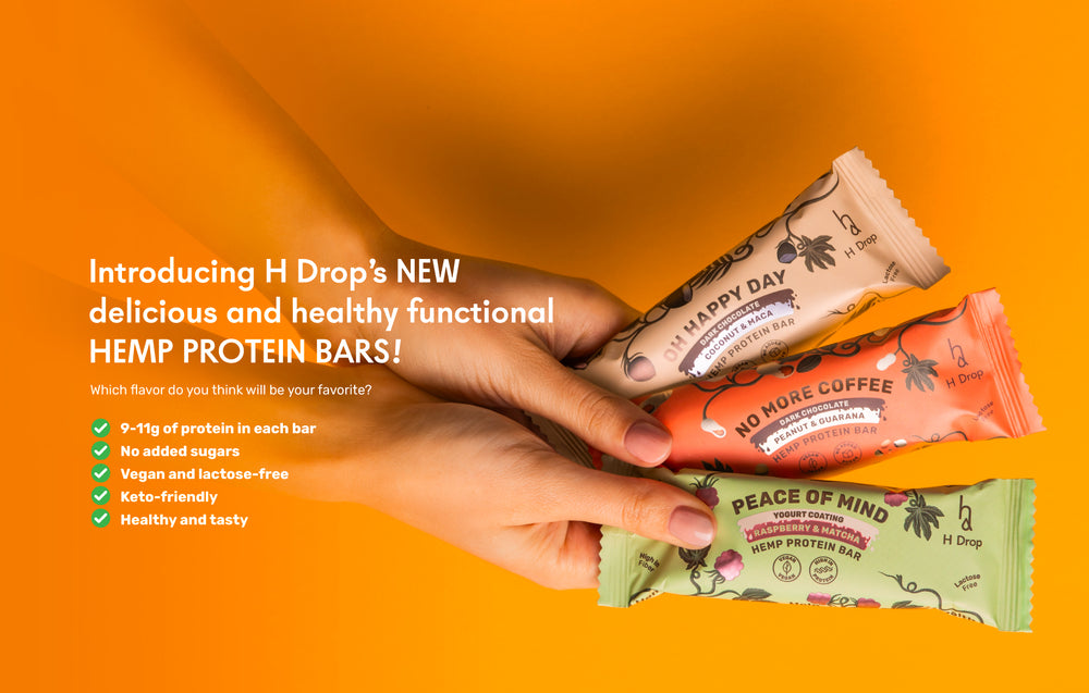 Best CBD & CBN oil and capsules from hemp | Buy from H Drop